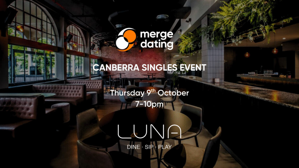Canberra Women over 40, Men under 40 Singles Event | Luna | Thursday ...