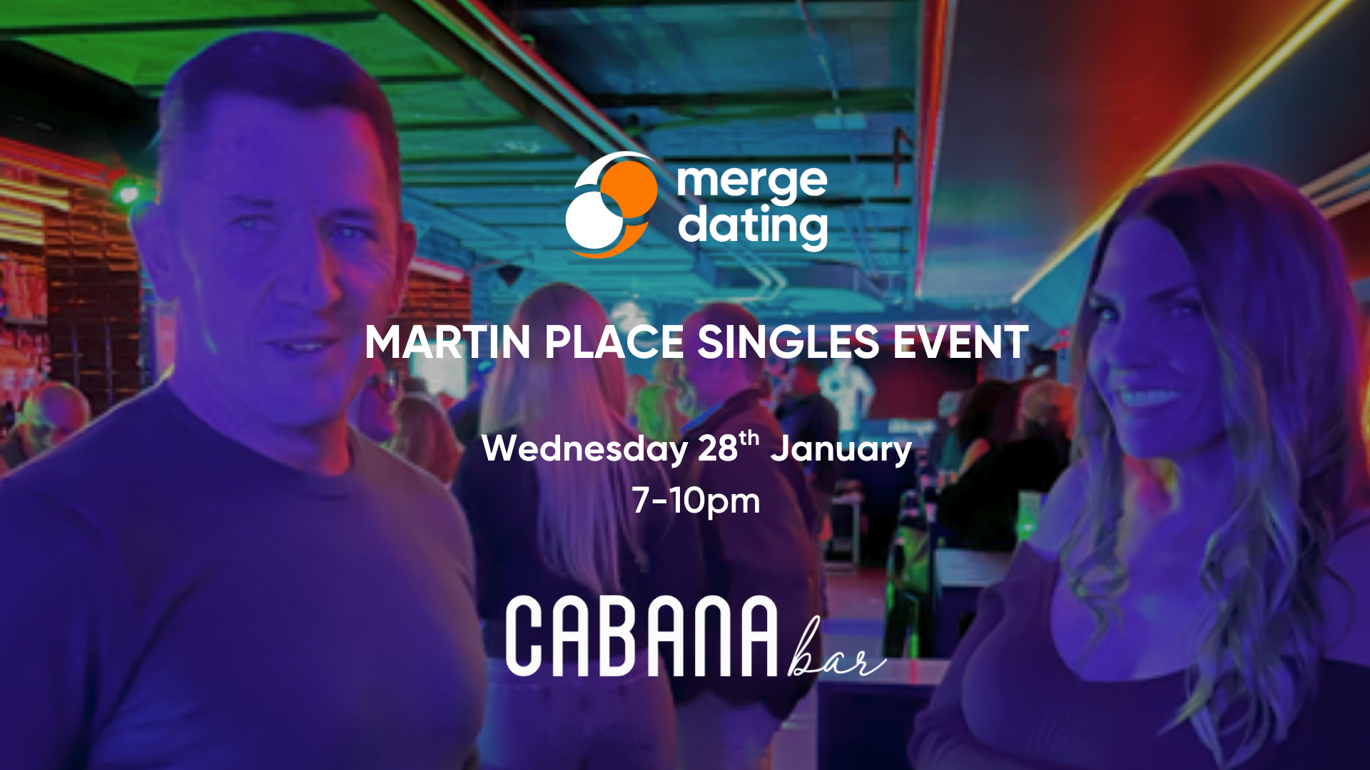 Martin Place Singles Event | Cabana Bar | Ages 45-55 | Wednesday 28th ...
