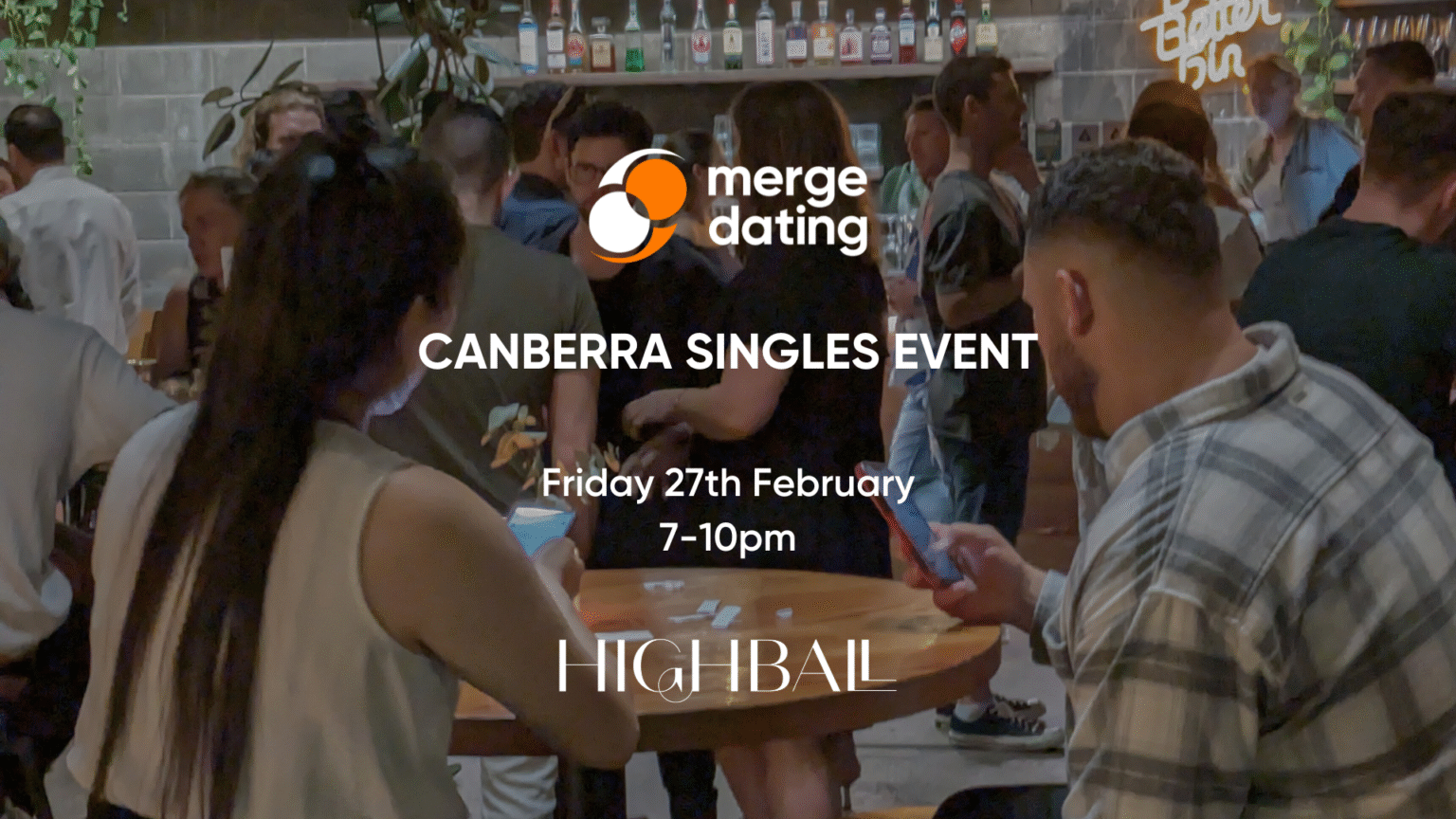 Merge Dating Events | In-Person Singles Mixers in Australia