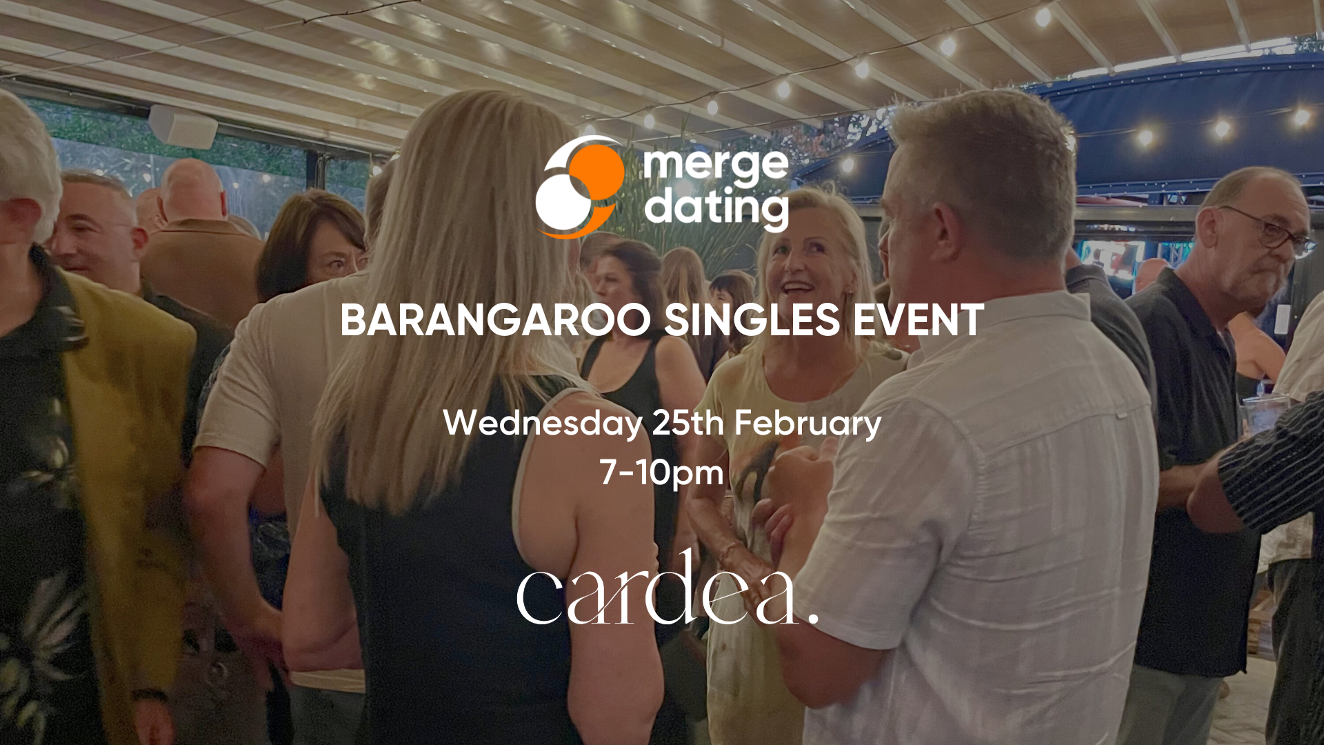 Merge Dating Events | In-Person Singles Mixers in Australia