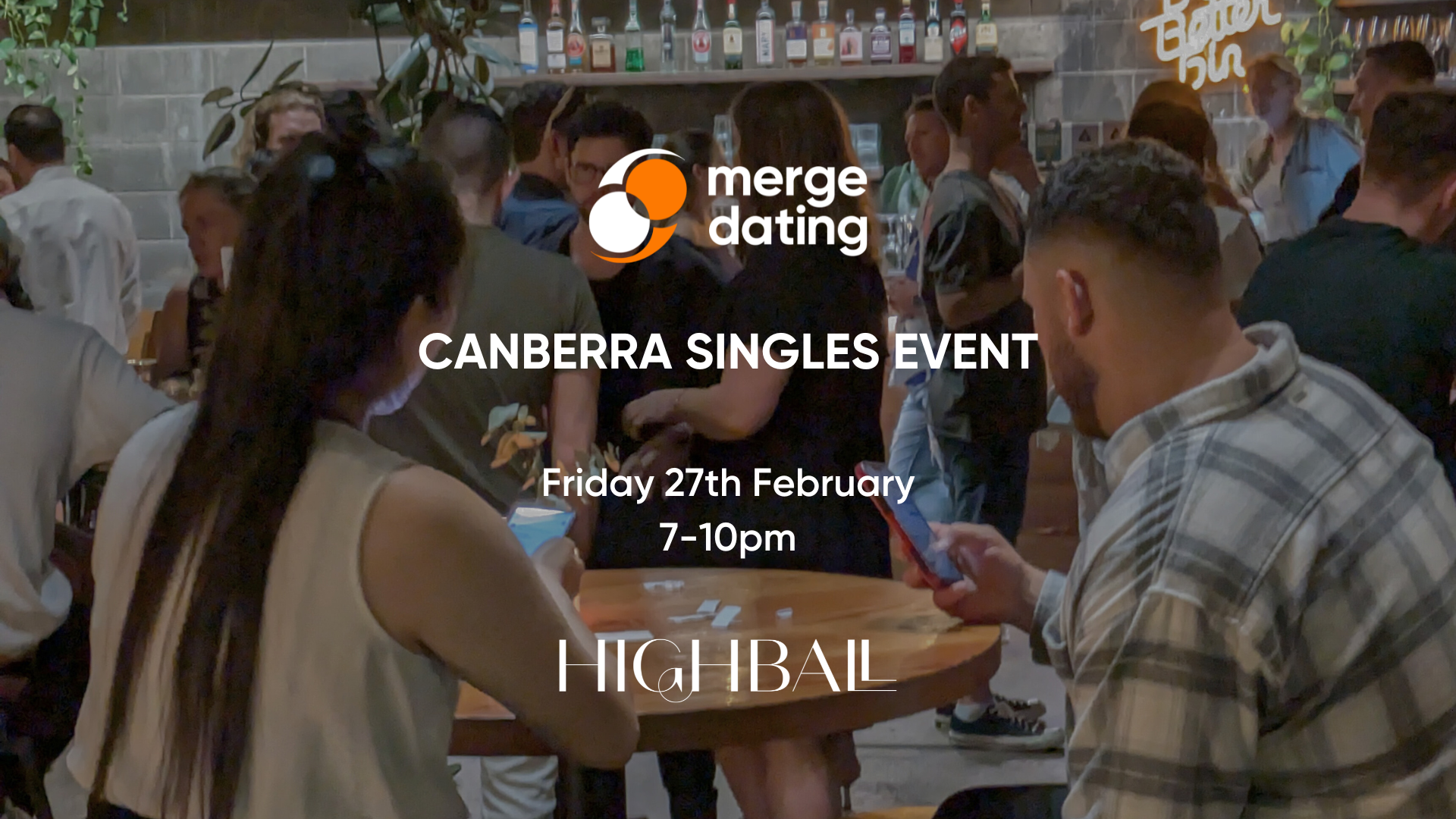 Merge Dating Events | In-Person Singles Mixers in Australia